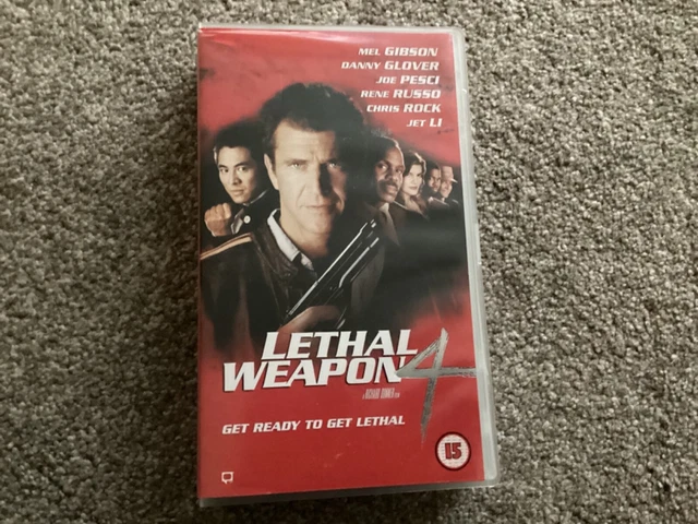 LETHAL WEAPON 4 (VHS/SUR, 1999) £5.99 - PicClick UK