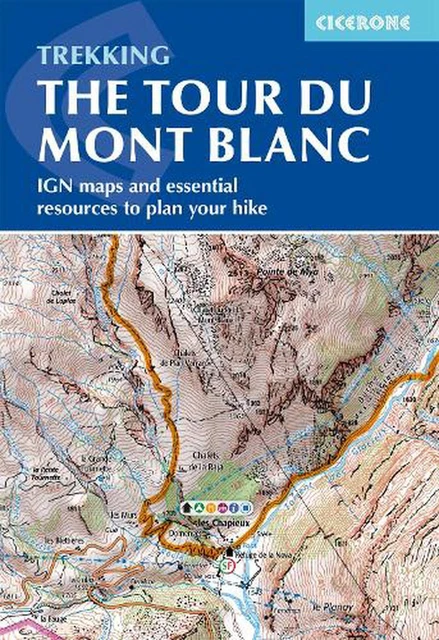 TOUR DU MONT Blanc Map Booklet: IGN maps and essential resources to ...