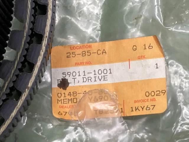 NEW REPLACES KAWASAKI 59011-1001 Drive Belt 04-09 Vulcan 2000 $452.82 ...