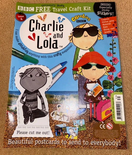 CHARLIE AND LOLA magazine kids children BBC 2007 design collectable ...