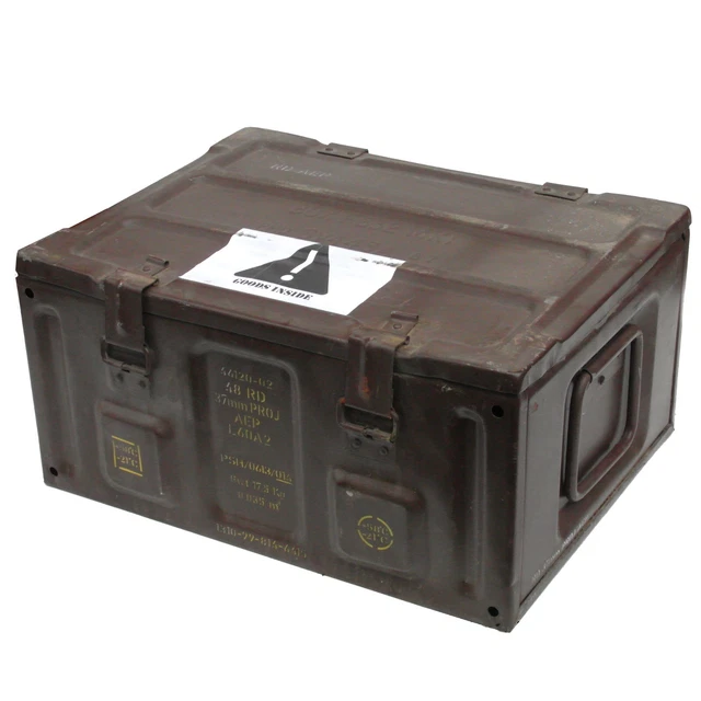 AMMO BOX BRITISH F632 MK1 . Army Surplus. Tool Box Preppers Storage £24 ...