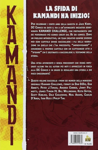 PETER J. TOMASI Dan Abnett Francesco Kamandi challenge (Paperback) (US ...
