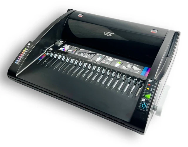 GBC BINDING MACHINE, Electric, Binds 330 Sheets, Punches 15, CombBind ...