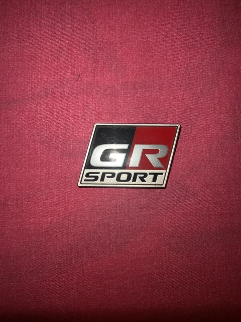TOYOTA GR SPORT Badge, Genuine TOYOTA Yaris, GT86, Corolla, Badge Rear ...