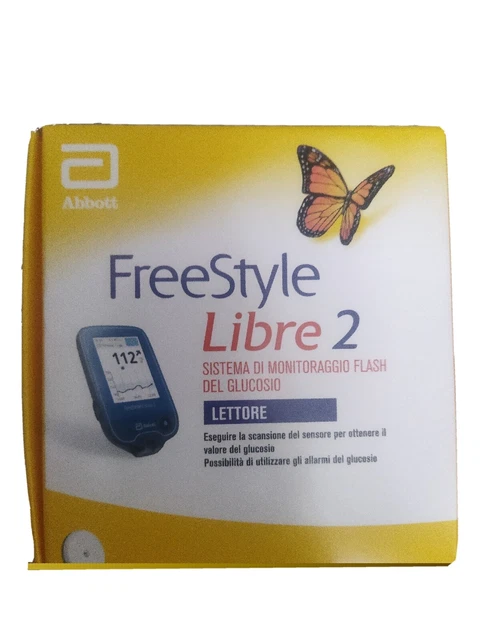 ABBOTT GLUCOMETRO, LETTORE glicemia freestyle libre 2, nuovo EUR 90,00 ...