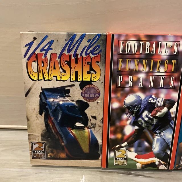 Vhs Lot Pro Basketballs Funniest Pranks Charles Barkley Football Pranks Crashes £1164