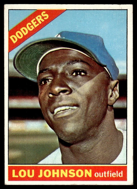 1966 TOPPS LOU Johnson Dodgers de Los Angeles #13 EUR 2,21 - PicClick FR