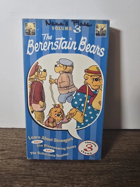 THE BERENSTAIN BEARS Volume 3 On Vhs £7.14 - PicClick UK