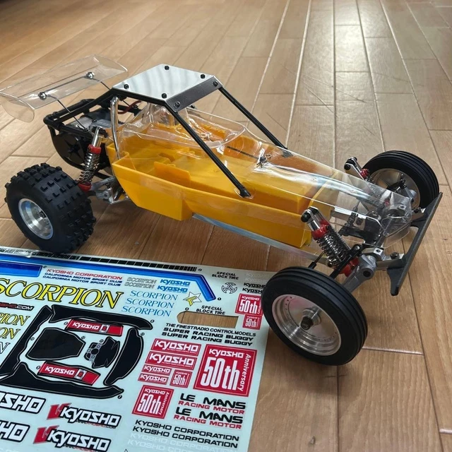 KYOSHO SCORPION RC Buggy Vintage Rare Restored Chassis £225.52 ...