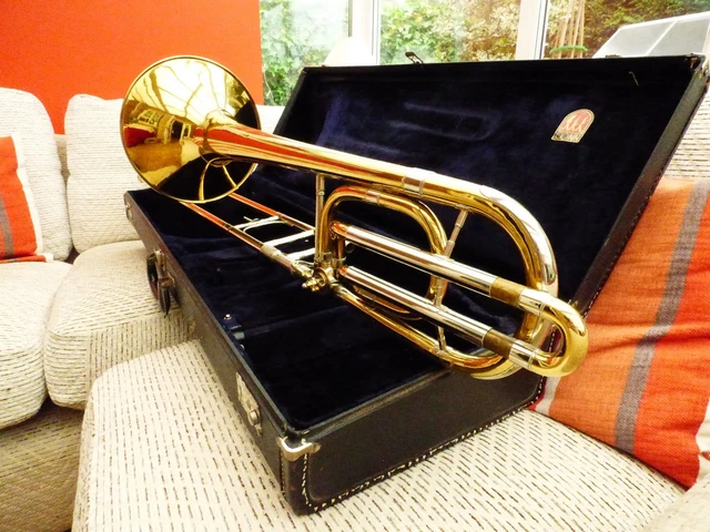VINTAGE CONN 70 H Bass Trombone ( TIS ) - Serial Number 390xxx ( Circa ...