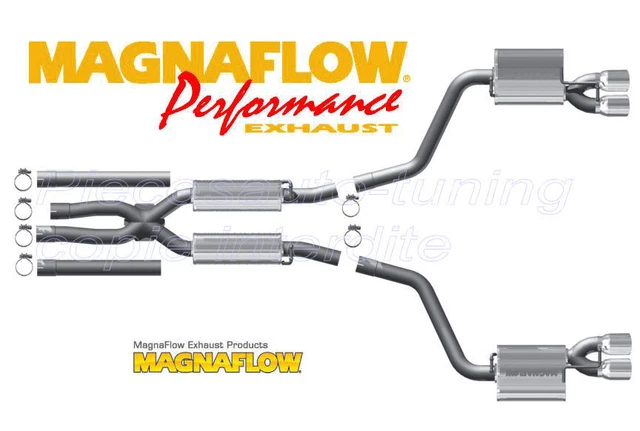 LIGNE ÉCHAPPEMENT 16513 Dodge Challenger R/T quad tip de 2009 à 2014 ...