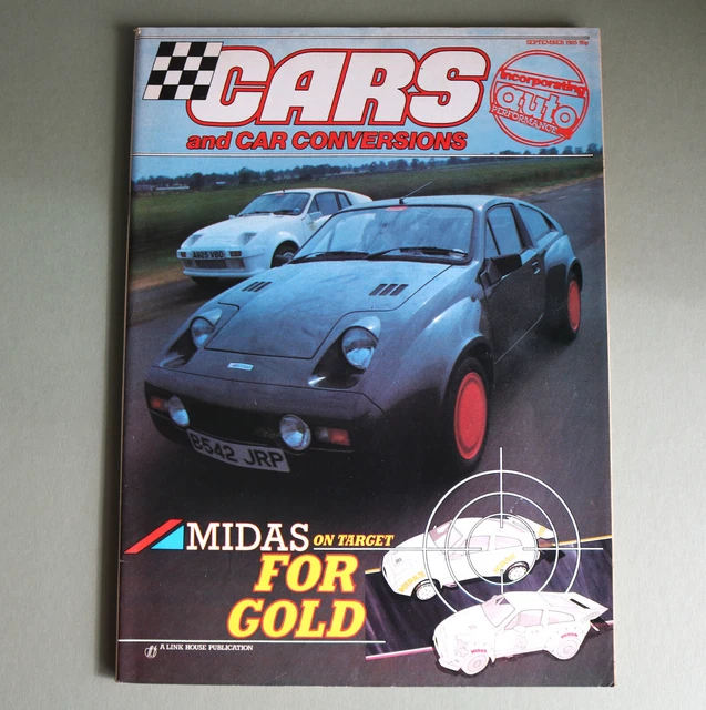 CARS & CAR Conversions September 1985 Supervan Midas Ginetta G15 ...