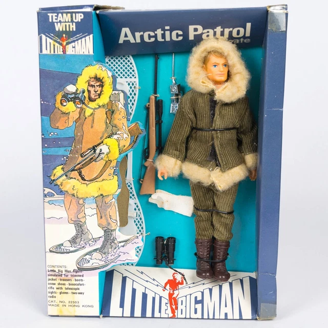 NRFB 1970S PALITOY Bradgate Little Big Man Arctic Patrol figure £300.00 ...