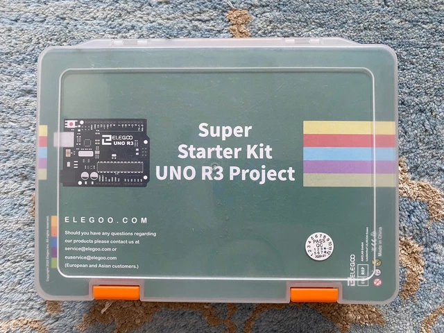 NEUF BOITE OUVERTE ELEGOO Uno Super Starter Kit Uno R3 Project EUR 32 ...