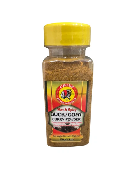 CHIEF HOT & Spicy Duck/Goat Curry Powder - 150g £6.99 - PicClick UK