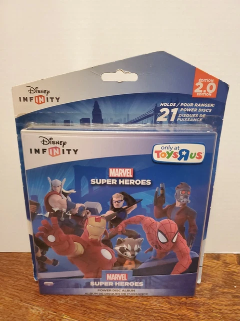 PDP DISNEY INFINITY Power Disc Album Toys R Us Exclusive Marvel Neuf ...
