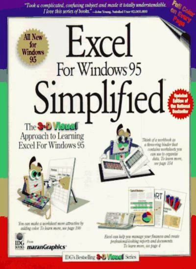 EXCEL FOR WINDOWS '95 Simplified,MaranGraphics £4.74 - PicClick UK
