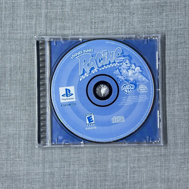 LOONEY TUNES RACING (Sony PlayStation 1 PS1, 2000) W/ Case tested and ...