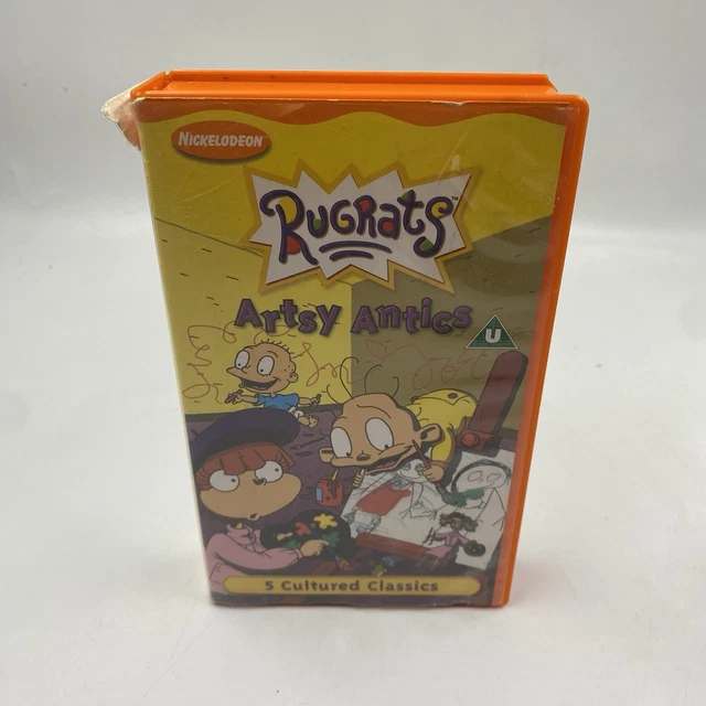 RUGRATS - VHS Video - Artsy Antics - Nickelodeon £10.00 - PicClick UK