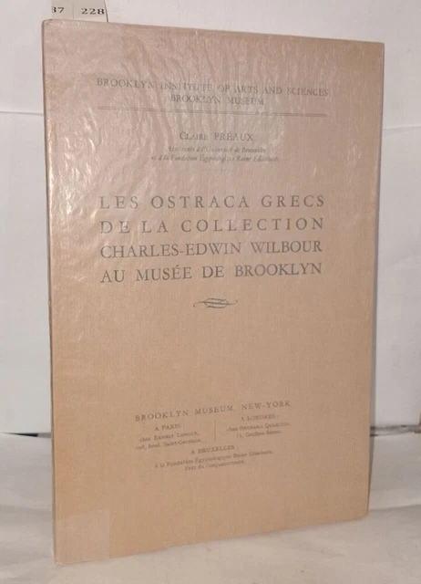 LES OSTRACA GRECS de la collection Charles-Edwin Wilbour au musée de ...