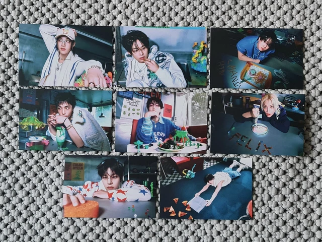 KPOP STRAY KIDS 2026 Seasons Greetings Starlight Supper Club Postcard ...