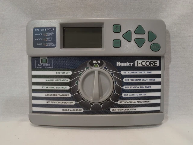 HUNTER I-CORE REPLACEMENT Faceplate for IC-600 Series Timers Facepack ...