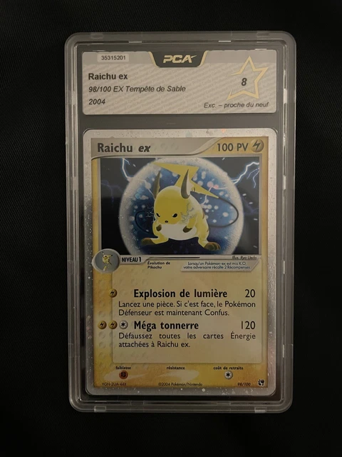 CARTE POKÉMON RAICHU ex Tempête De Sable 98/100 française Excellent ...