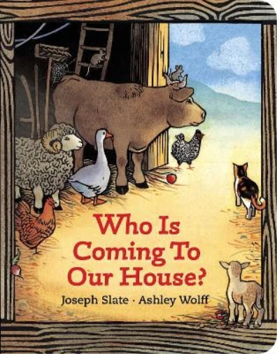 JOSEPH SLATE WHO is Coming to Our House? (Libro de cartón) EUR 11,25 ...