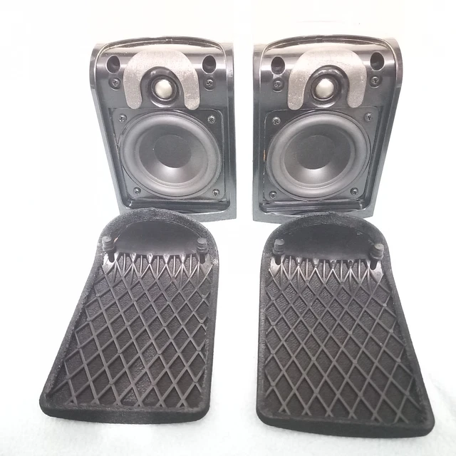 100W GLOSS BLACK TANNOY TFX 4x Satellites centre SURROUND speakers HOME ...