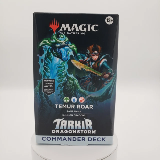 TEMUR ROAR MTG Tarkir Dragonstorm Commander Deck New £67.51 - PicClick UK