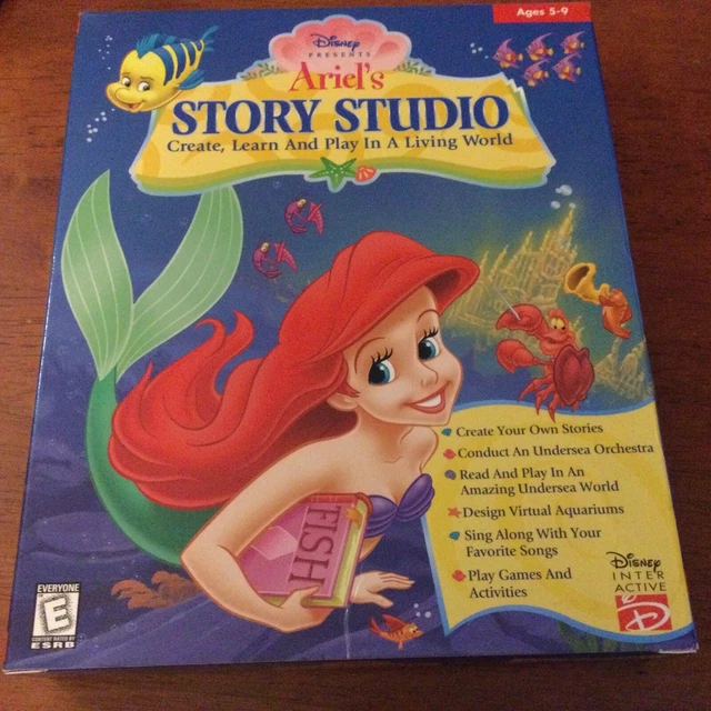 DISNEY ARIEL'S STORY Studio - PC MAC CD ROM Game £29.99 - PicClick UK