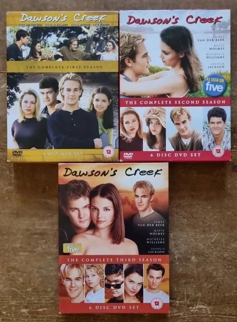 DAWSONS CREEK DVD Bundle X3 Complete Seasons 1-3 1998 TV Series Box Set ...