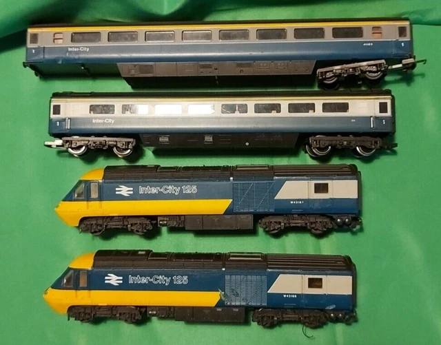 RARE VINTAGE LIMA Inter City 125 Train Model & Carriages £50.00 ...