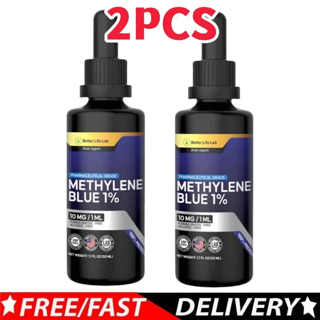 2X BETTER LIFE LAB Methylene Blue 1% |Health Dietary Supplement 50 ml £ ...