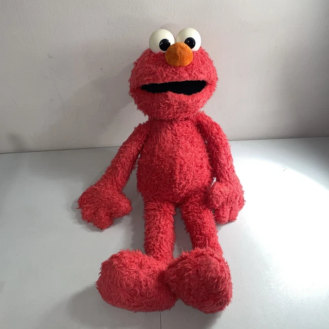 SESAME STREET LARGE Jumbo 31" Elmo Plush Doll Toy -- Tag Removed $19.99 ...