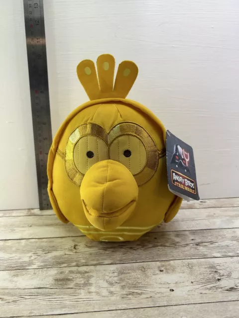 ANGRY BIRDS STAR Wars C-3PO Plush Soft Toy 8” New With Tags Free ... ANGRY BIRDS STAR Wars C-3PO Plush Soft Toy 8” New With Tags Free ...