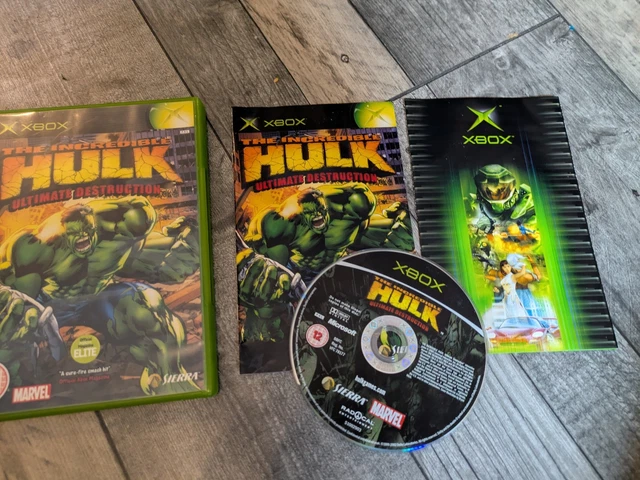 THE INCREDIBLE HULK: Ultimate Destruction (Microsoft Xbox) Complete In ...