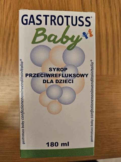 GASTROTUSS BABY REFLUX Syrup 180ml Children's Digestive Support ...