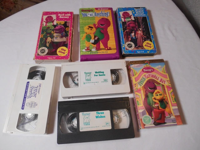 BARNEY VHS LOT (7) 80's-90's EUR 16,84 - PicClick FR
