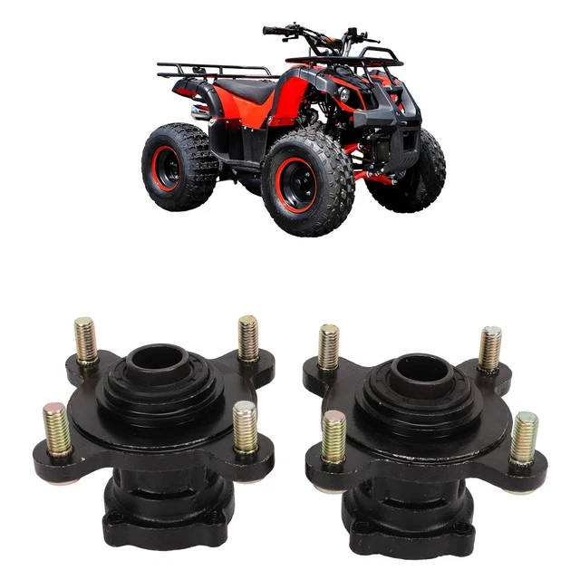 GSA 4 STUD Front Disc Brake Wheel Rim Hub Assembly Steel Alloy For ...