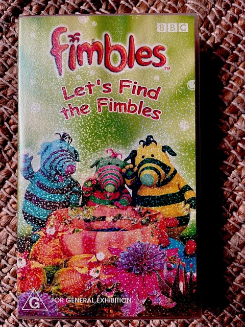 FIMBLES LETS FIND THE FIMBLES VHS PAL VIDEO VHS! Pal vhs tape~ A rare ...