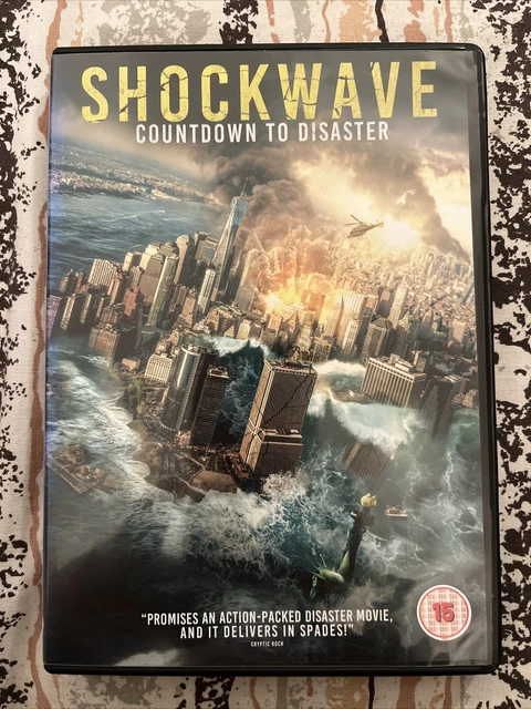SHOCKWAVE: COUNTDOWN TO Disaster DVD *SEISMIC WEAPON ACTION-PACKED ...