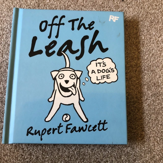 RUPERT FAWCETT OFF the leash cartoon book £1.50 - PicClick UK