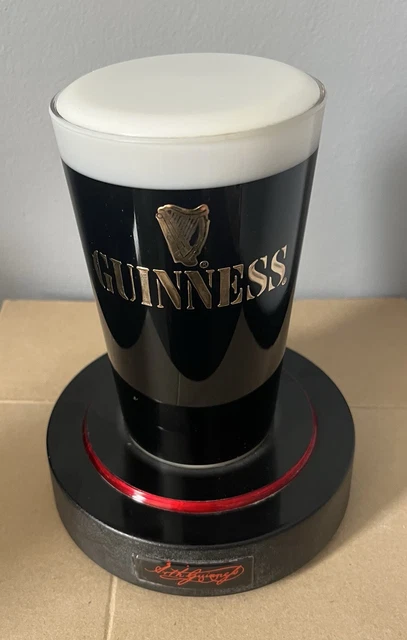 VINTAGE GUINNESS BAR Top Advertising Beer Pump Font Light £15.74 ...