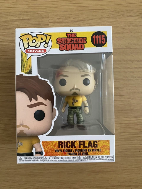 FUNKO POP THE Suicide Squad Rick Flag Figur MIB Brandneu!! EUR 11,58 ...