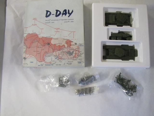 1:87 HO ROCO Military Minitanks Maquette Plastic Kit 999 D Day Char ...