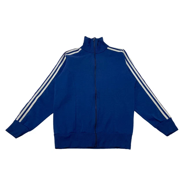 ADIDAS ORIGINALS TRACK Jacket | Vintage 80s Retro Sportswear Dark Blue VTG £38.80 - PicClick UK