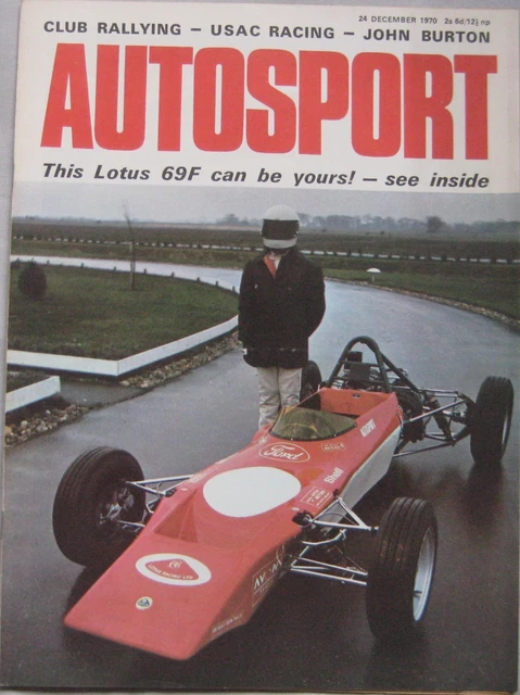 AUTOSPORT MAGAZINE 24 December 1970 featuring Scania road test £5.99 ...