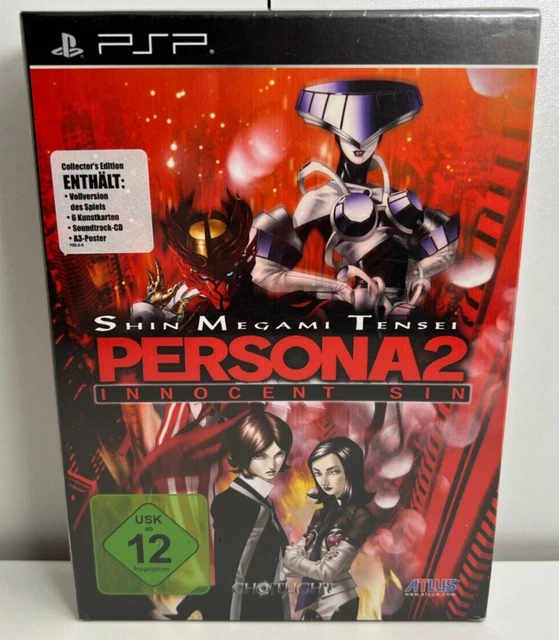SHIN MEGAMI TENSEI Persona 2 Innocent Sin Portable Collector's Edition ...