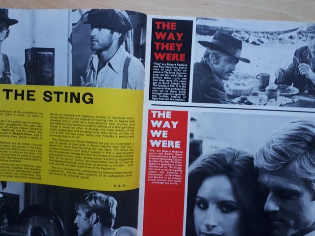 ABC FILM REVIEW Magazine March 1974 Valerie Leon The Sting Joanna ...